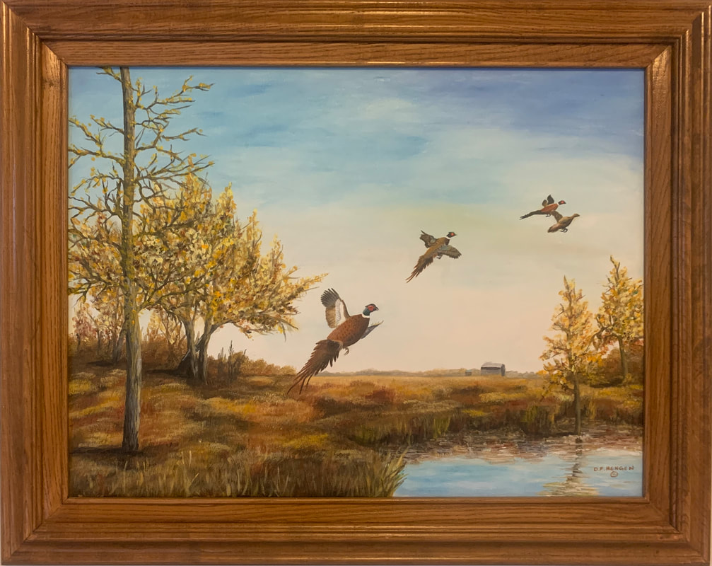 Fall Paintings - DAVID F. HENGEN